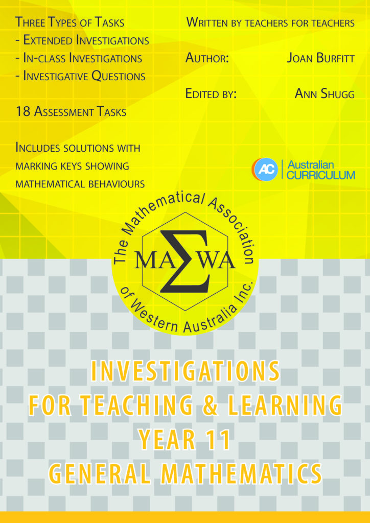 Year 11 Investigation Tasks - General Mathematics (Eastern State ...