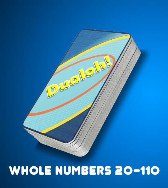Whole Numbers 20 - 110 Card Game - The Maths Store